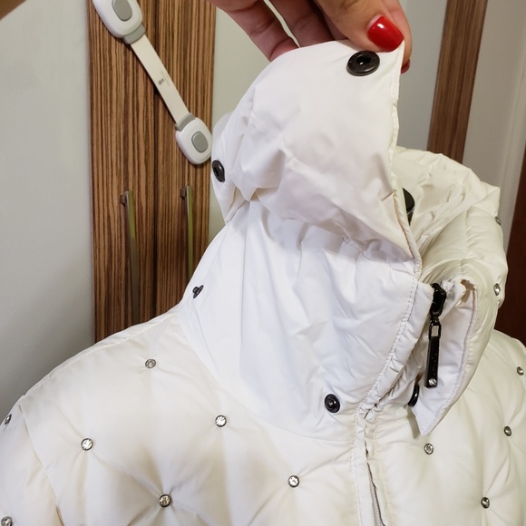 Relished | Jackets & Coats | Relish White Mini Puffer Jacket Size L 68 ...